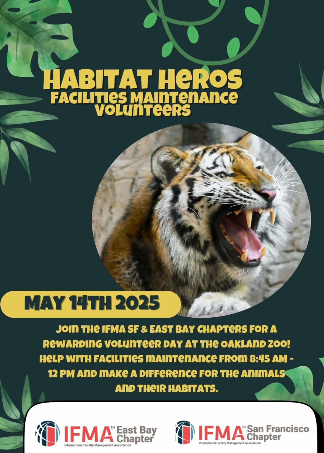 Roar & Restore: IFMA SF & East Bay Habitat Heroes at the Zoo - IFMA San ...